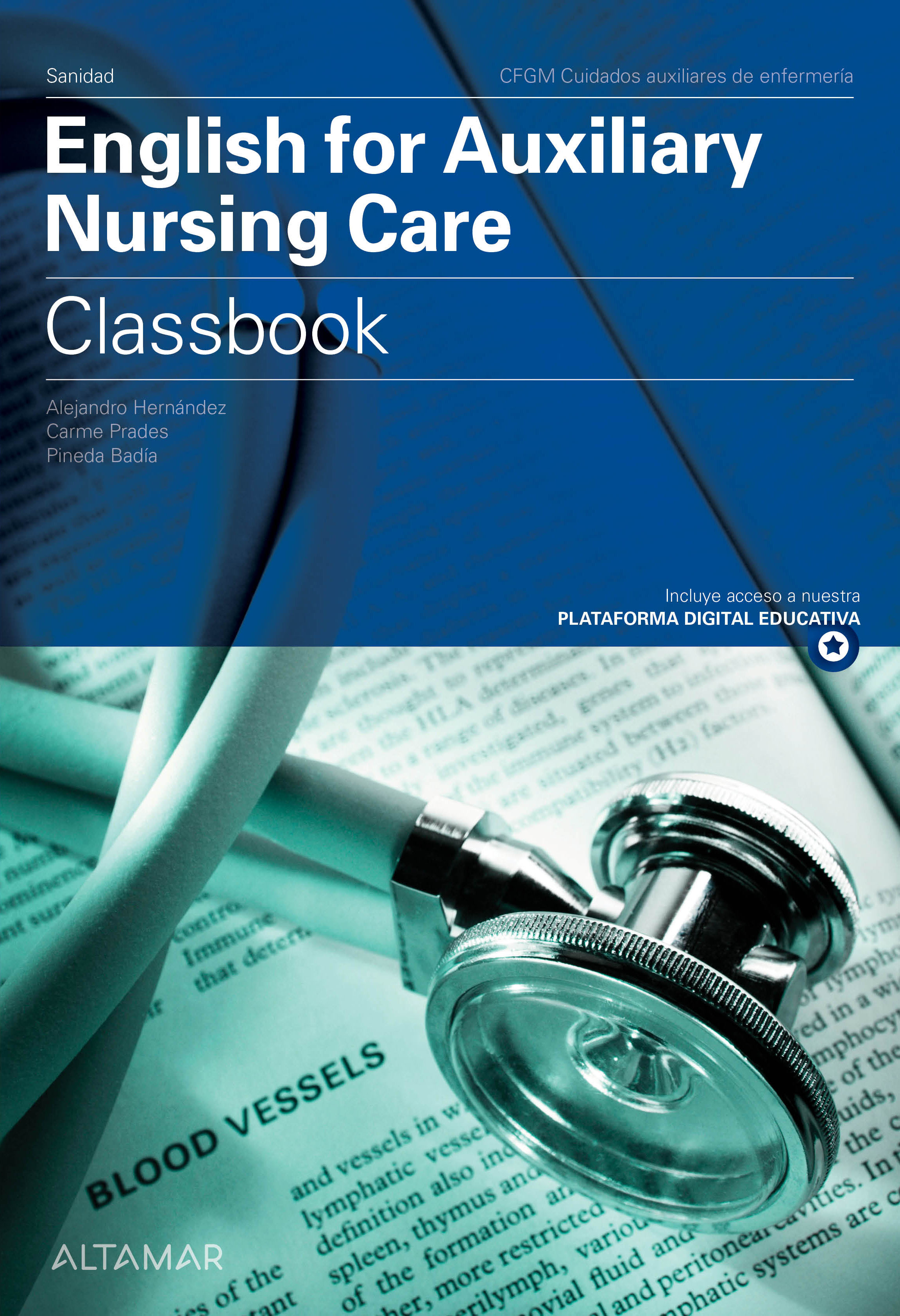 English for auxiliary nursing care. CLASSBOOK | Altamar
